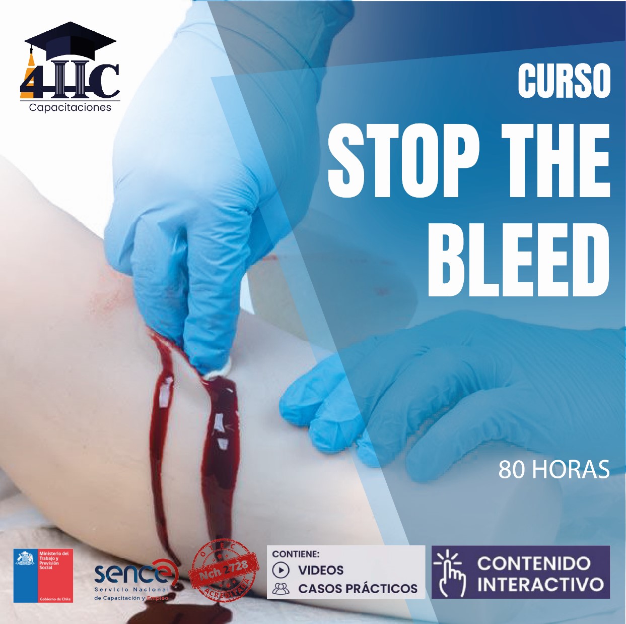 Curso Stop The Bleed 80 Hrs | 4HC